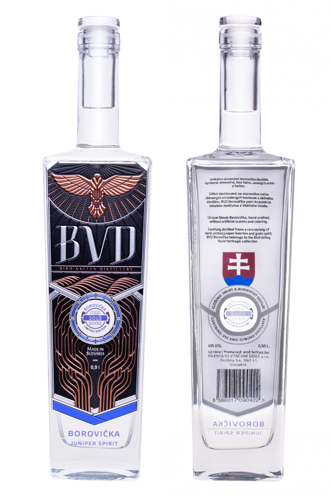 Borovička destilát - BVD | Bird Valley Distillery Slovenské tekuté ...