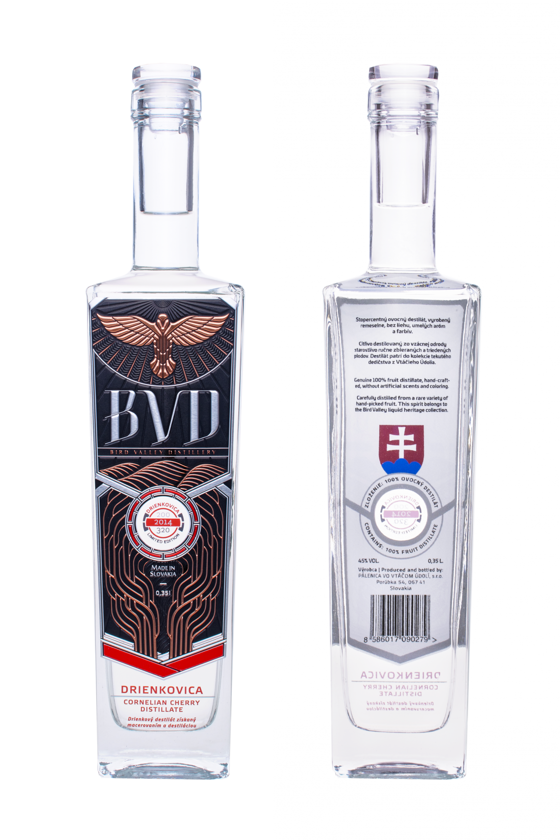 Drienkovica destilát - BVD | Bird Valley Distillery - slovenský tekutý ...